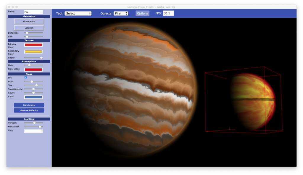 Features - Universe Image Creator