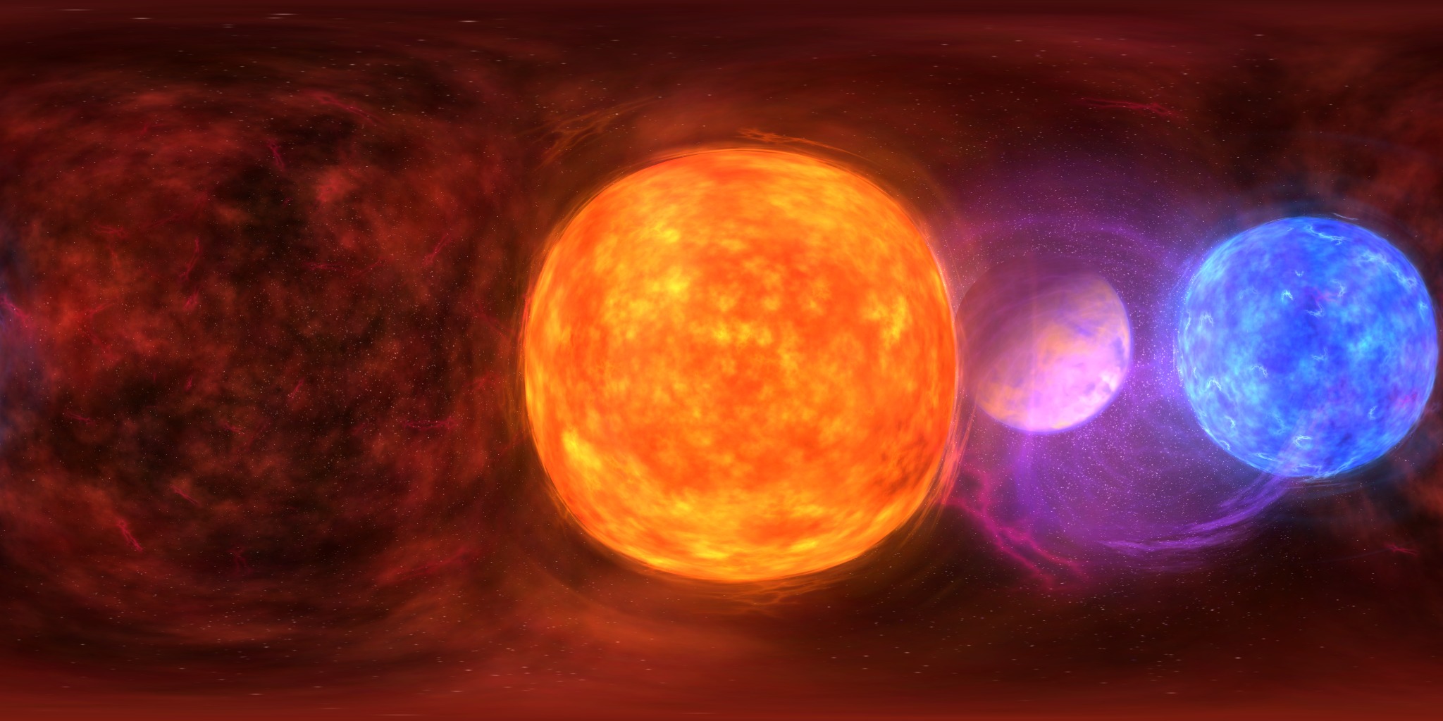 Skyboxes using Universe Image Creator